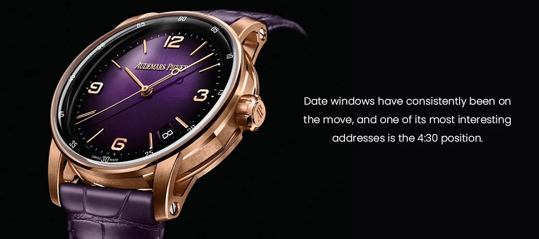 The 4:30 Date Window in Watches | History, Design & Ergonomics