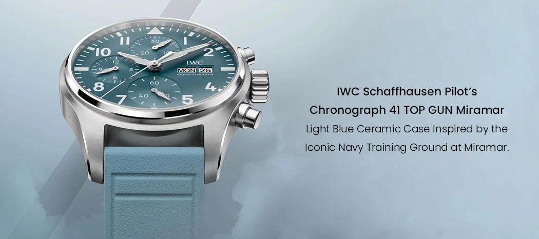 IWC Colored Ceramic Watches: Lake Tahoe, Mojave Desert & More