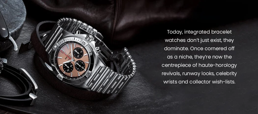 The Rise of the Integrated Bracelet Watch - Kapoor Watch Co. | Blogs