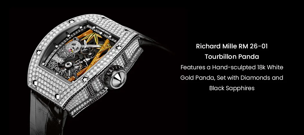 Luxury Watches Inspired by Animals | Cartier Panther, Richard Mille Panda