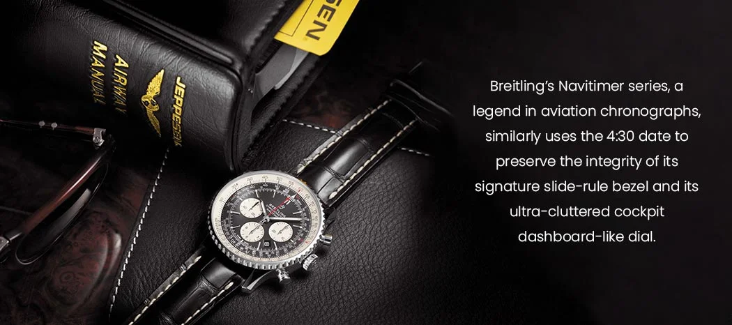 The 4:30 Date Window in Watches | History, Design & Ergonomics